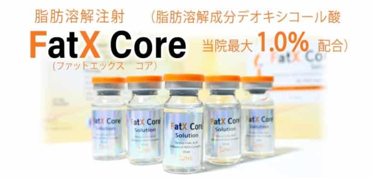 FatX Core（ファットエックス コア）脂肪溶解注射